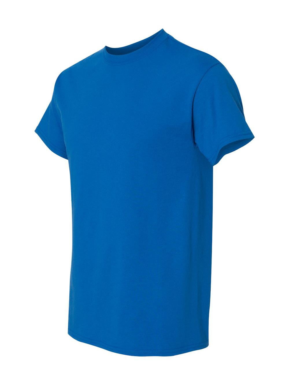 Gildan - Heavy Cotton T-Shirt - 5000 - Neon Blue - Size: L - Walmart.com