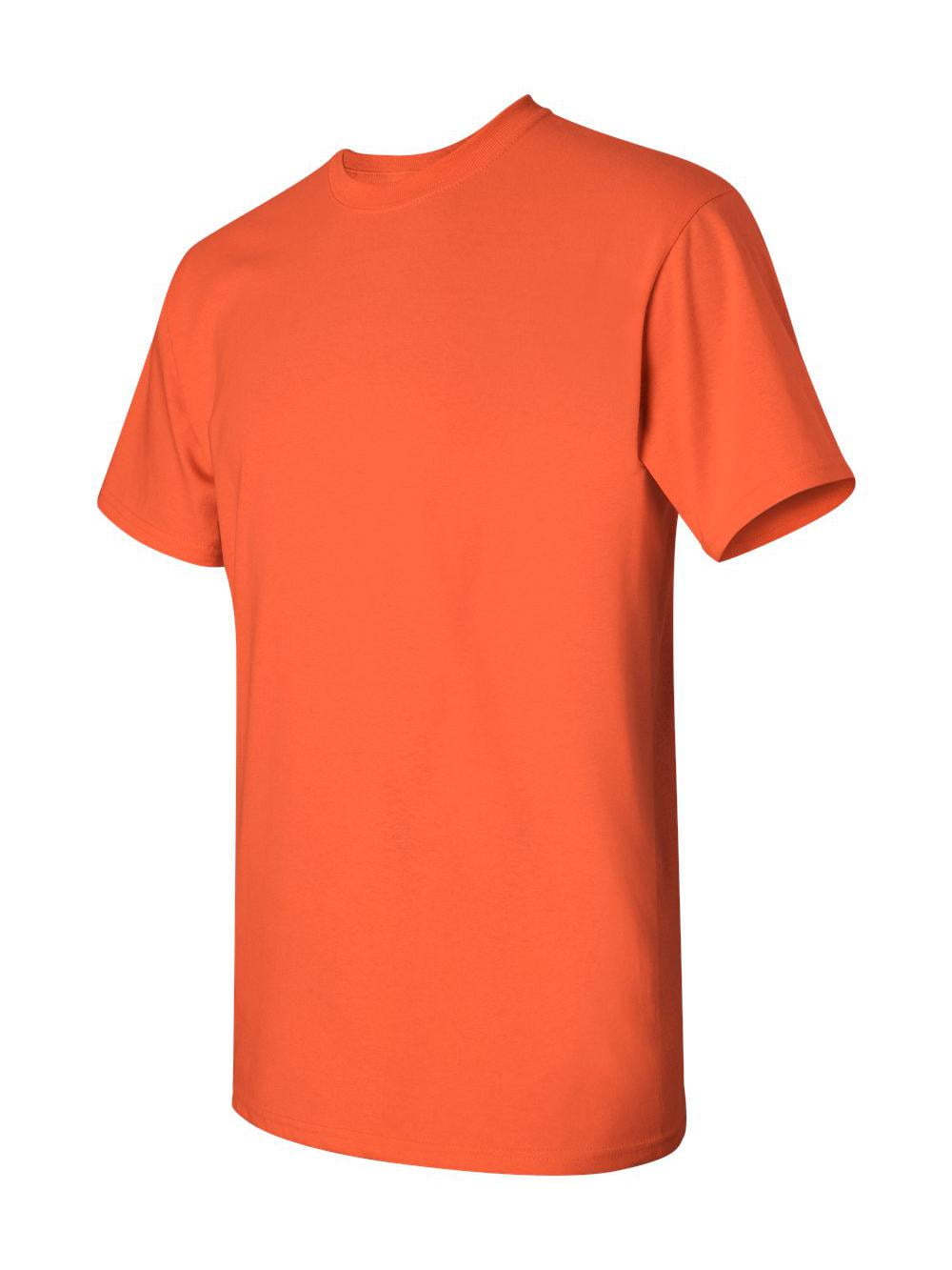 Gildan - Heavy Cotton T-Shirt - 5000 - Orange - Size: S - Walmart ...