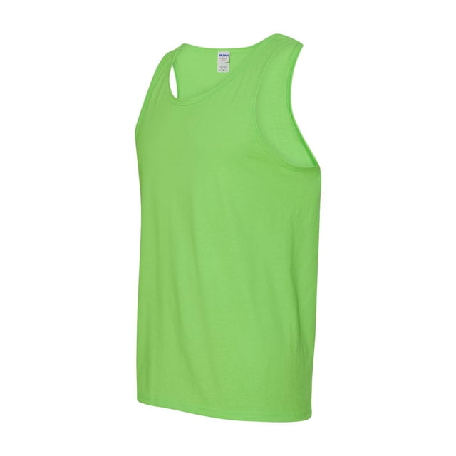 Gildan - Heavy Cotton Tank Top - 5200 - Neon Green - Size: M - Walmart.com
