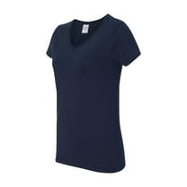 Gildan G500VL Ladies Heavy Cotton 100% Cotton V-Neck T-Shirt - Walmart.com