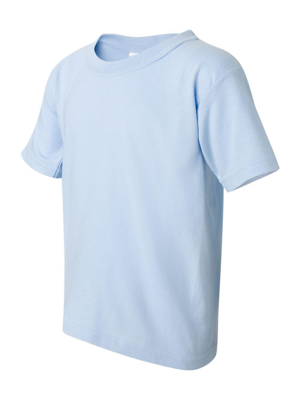 Gildan - Heavy Cotton Youth T-Shirt - 5000B - Light Blue - Size: L ...