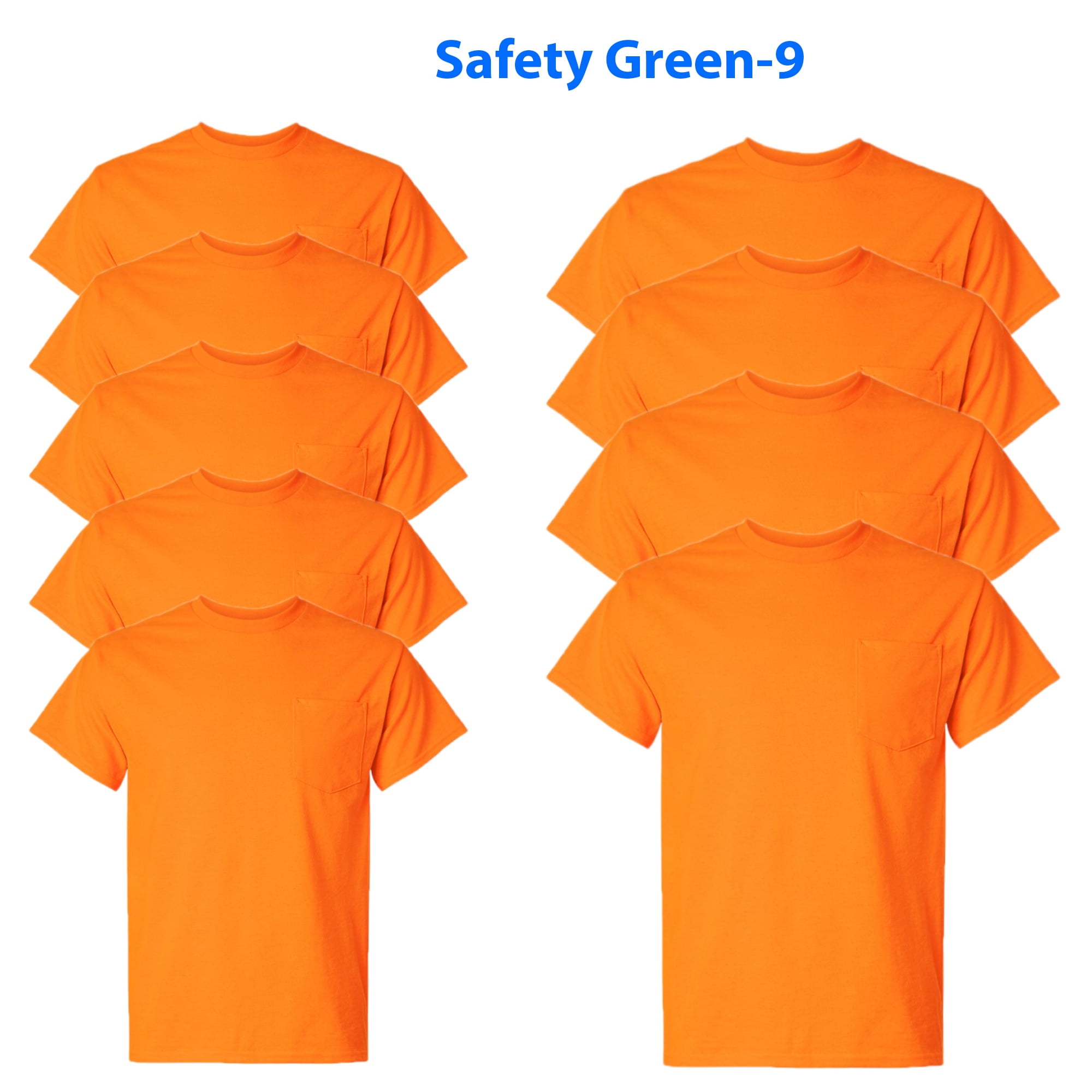 Gildan - High Visibility Safety Pocket T-Shirt | 50/50 Ultra Cotton ...