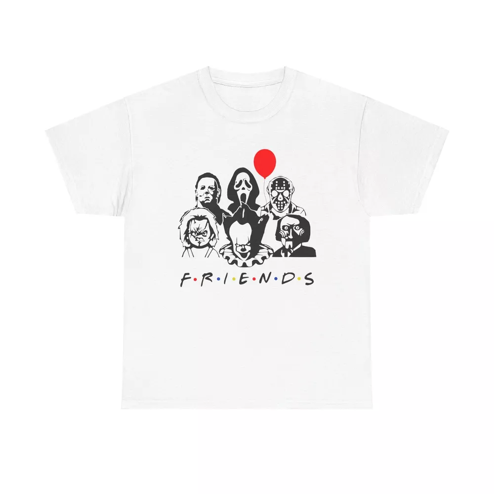 Gildan Horror Friends T-Shirt - Walmart.com