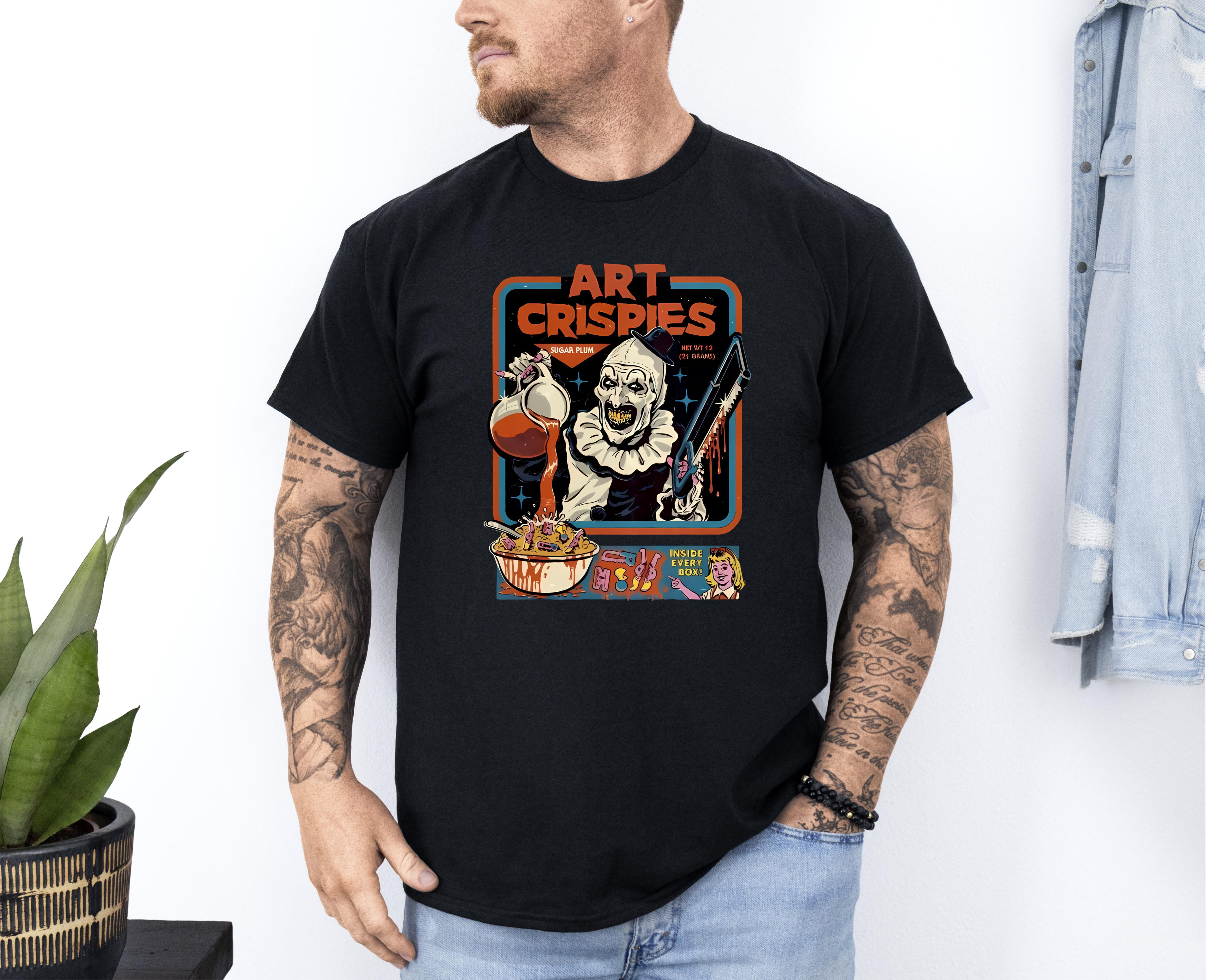 Gildan Horror Movie-Inspired Graphic Tee, Featuring Creepy Clown Design ...
