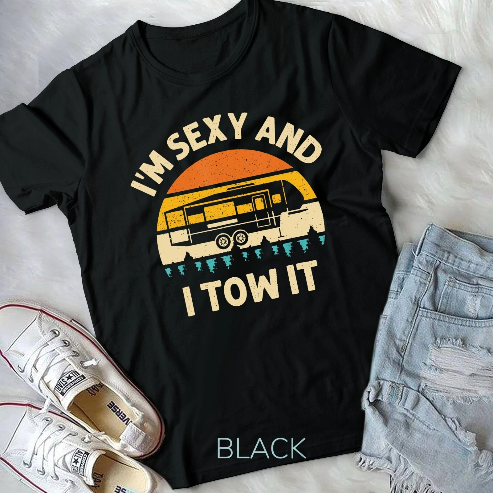 Gildan Im Sexy And I Tow It Camper Rv Unisex T-Shirt - Walmart.com