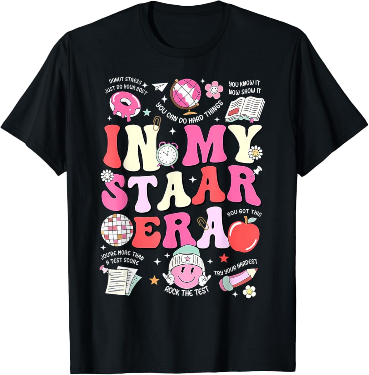 Gildan In My Staar Era Motivational Testing Test Day Funny Teacher T ...