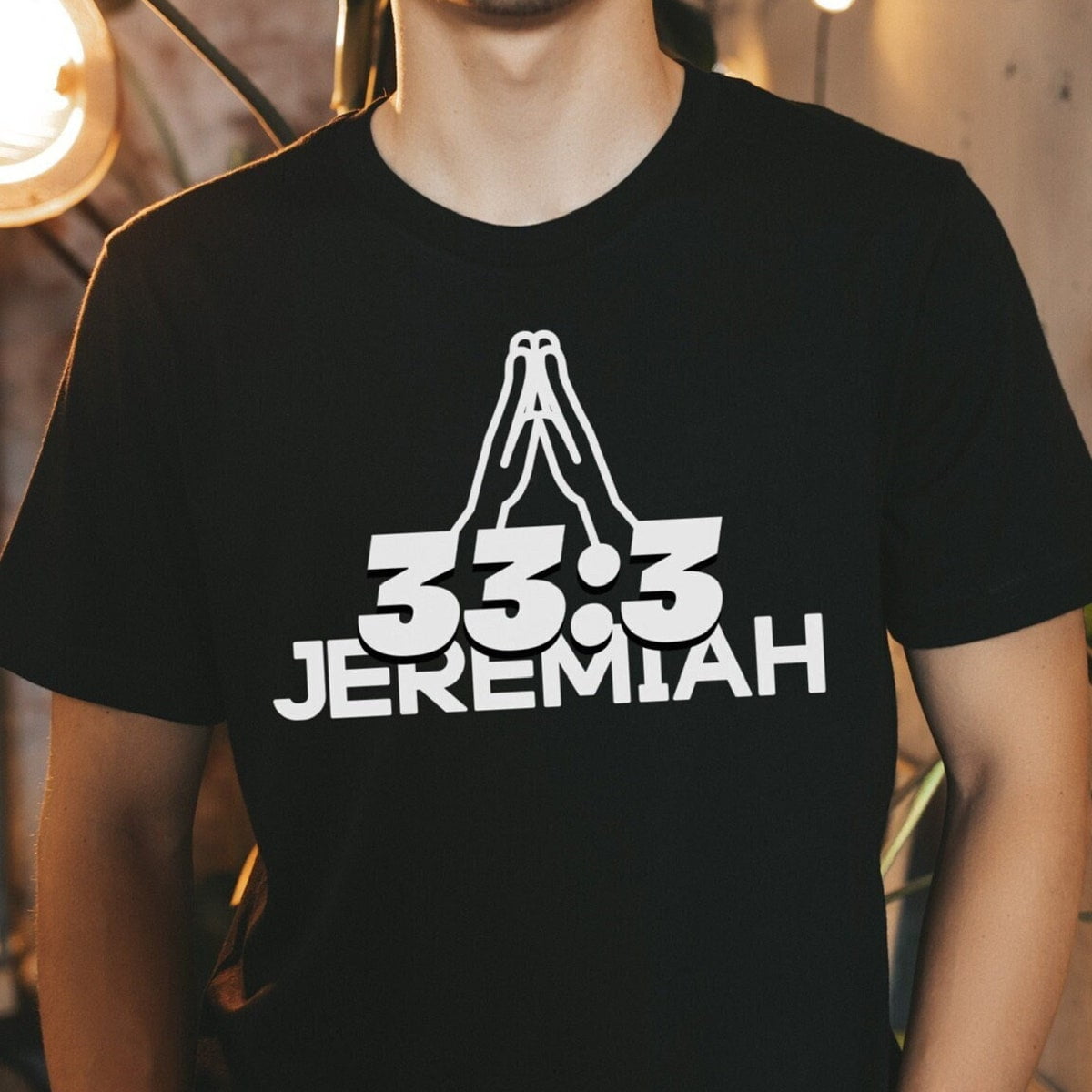 Gildan Jeremiah 33:3 Christian Tee, Men's Bible Verse Shirt With Prayer ...