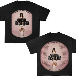 Gildan Jessie Murph Worldwide Hysteria The Tour T-Shirt ,Jessie Murph ...
