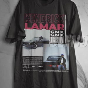 Gildan Kendrick Lamar GNX Album Shirt, Vintage GNX Racing Glub ...