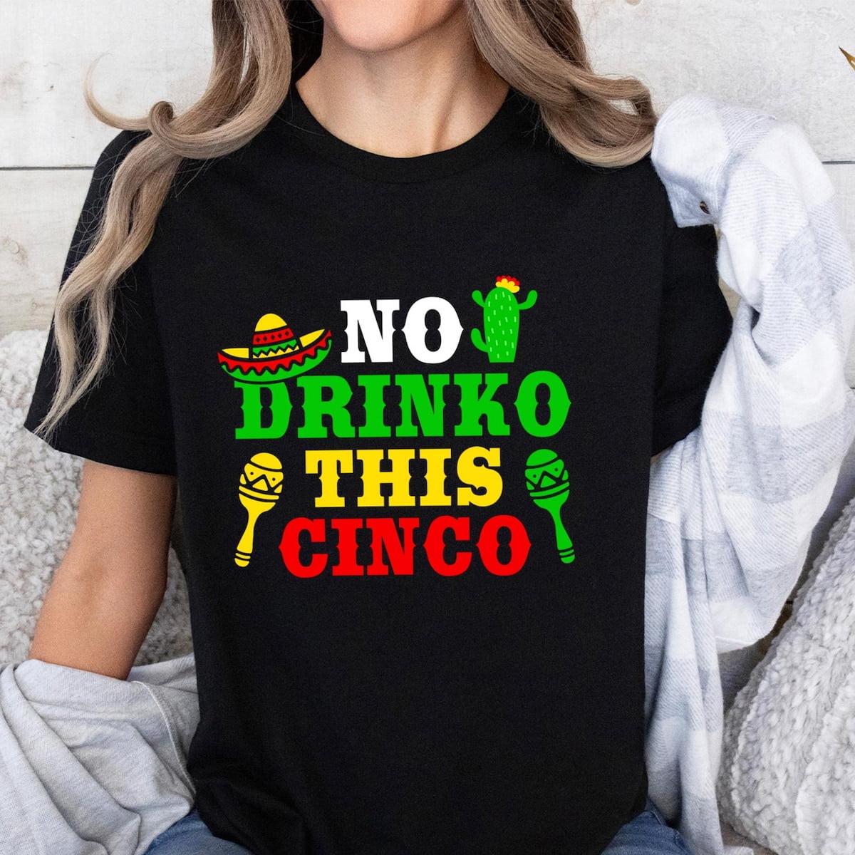 Gildan Let’s Fiesta Celebration Tee, Colorful Mexican Graphic With ...