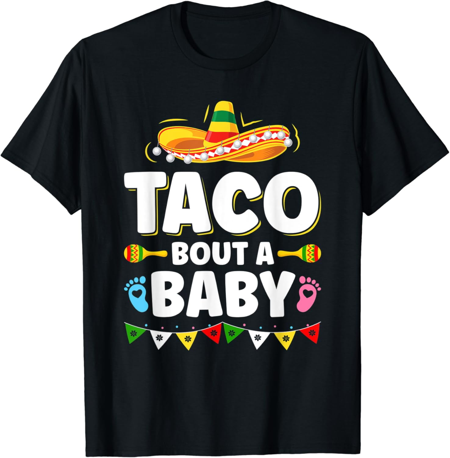 Gildan Let's Taco Bout A Baby Cinco de Mayo Pregnancy Announcement T ...