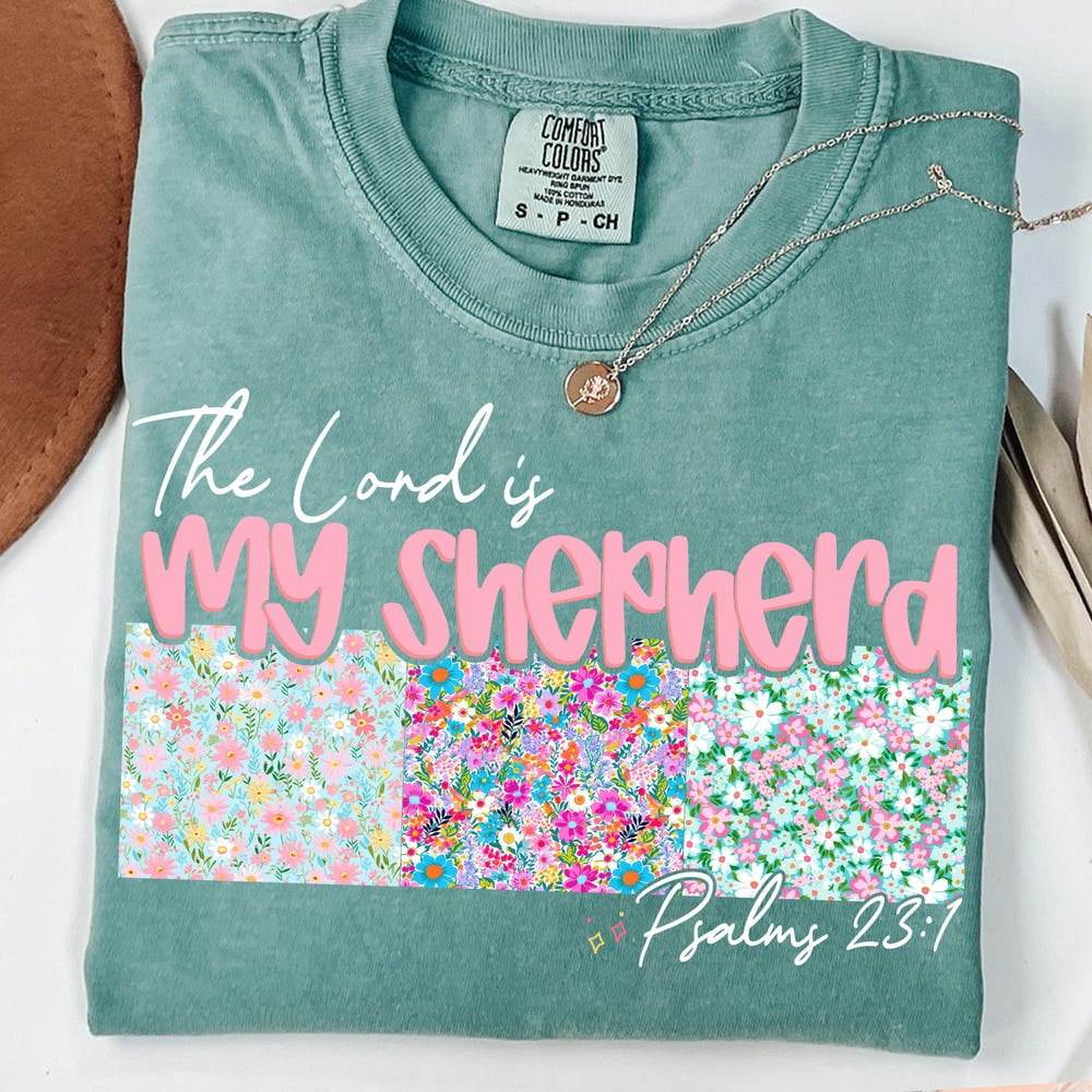 Gildan The Lord is My Shepherd T-SHIRT, Christian Easter T-SHIRT ...