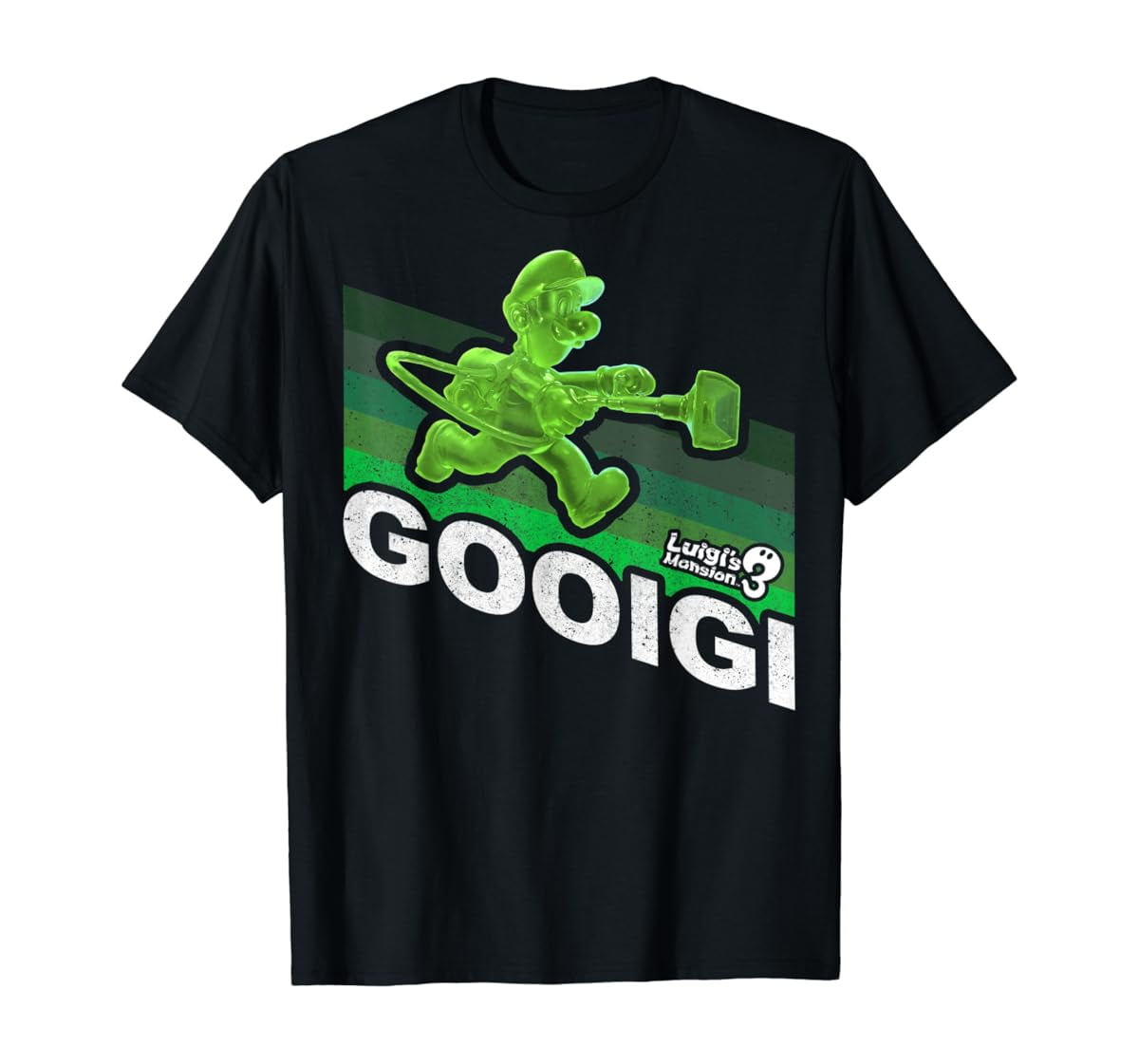 Gildan Luigi'S Mansion 3 Gooigi Retro Line T-Shirthot Trend Vintage ...