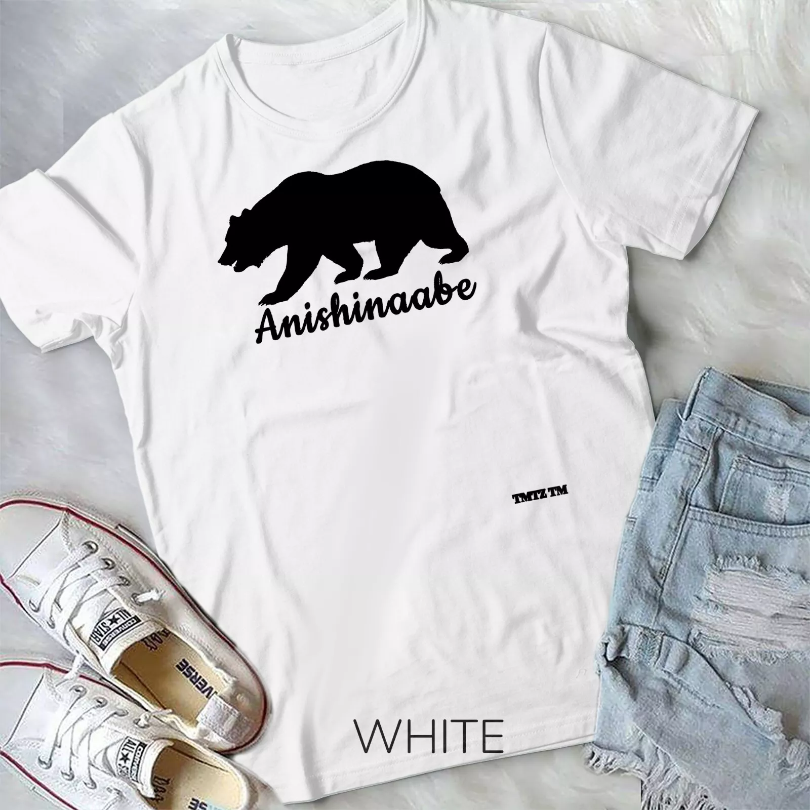 Gildan Makwa Anishinaabe Ojibwe Language Chippewa Bear Unisex T-shirt ...