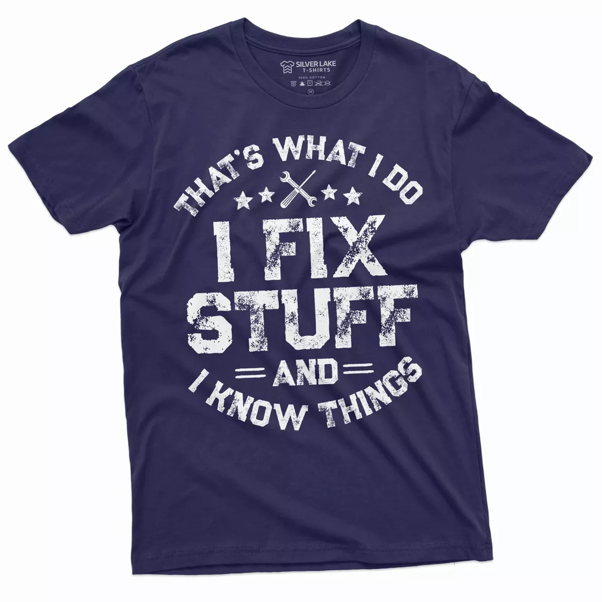 Gildan Men'S Funny I Fix Stuff T-Shirt Gift For Dad Husband Grandpa ...