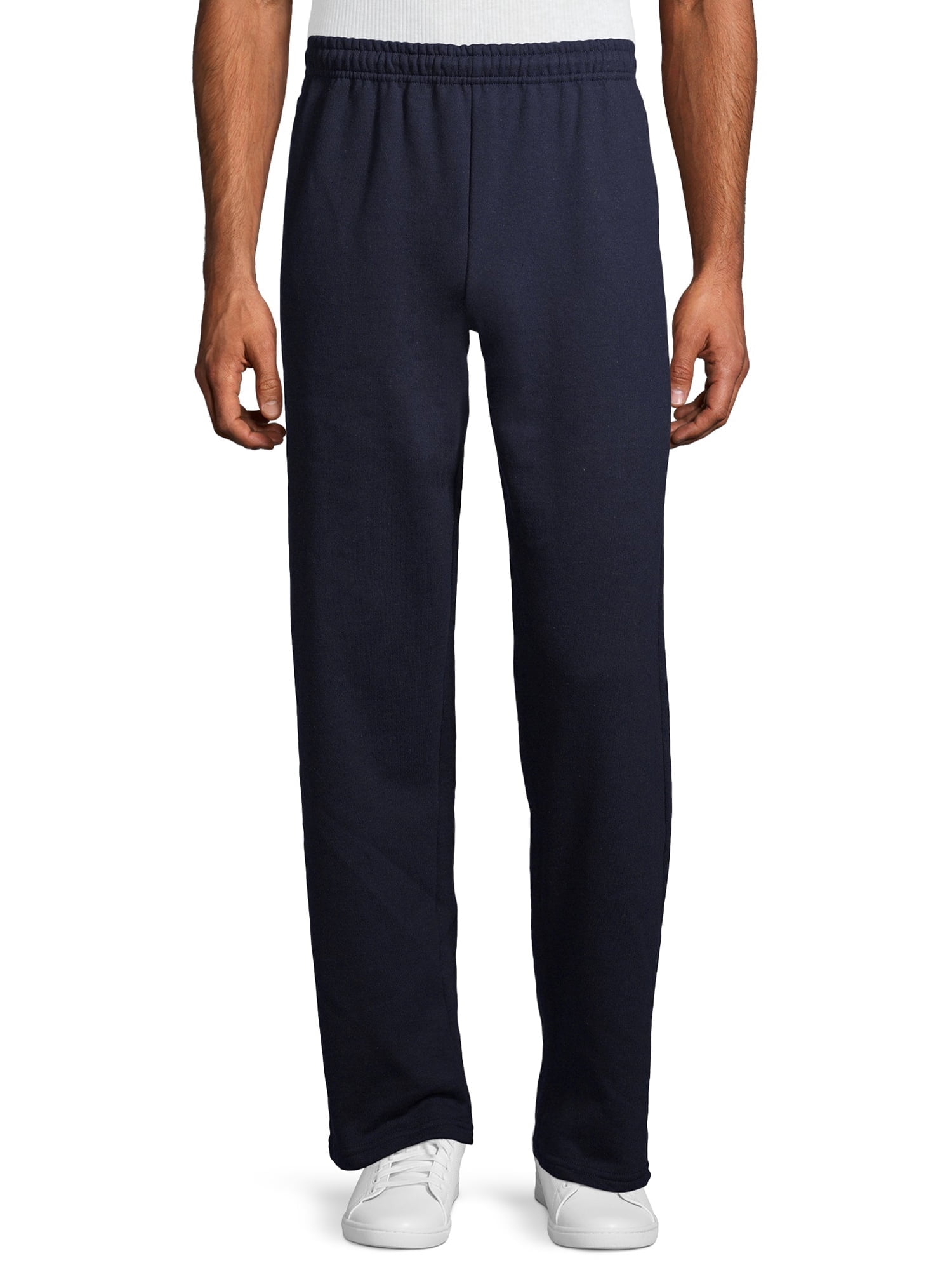 Gildan Men's Fleece Open Bottom Pocketed Sweatpants, Comfort Fit ...
