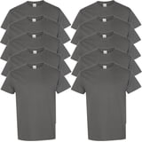 Gildan Men's Heavy Cotton T-Shirt, Style G5000, Multipack, Charcoal 10 ...