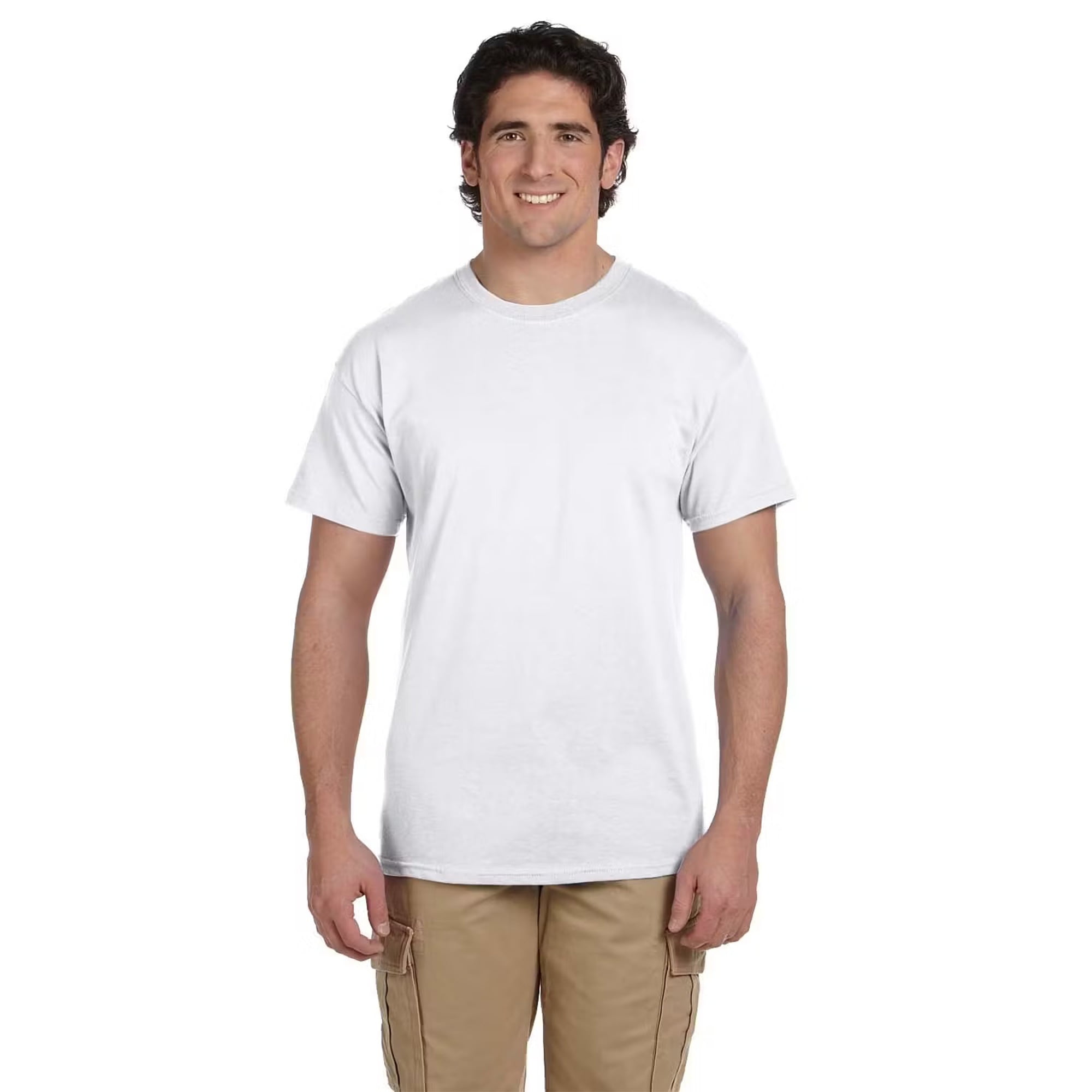 Gildan Men’s Short Sleeve Crew T-Shirt of 100 Ultra Cotton - Soft ...