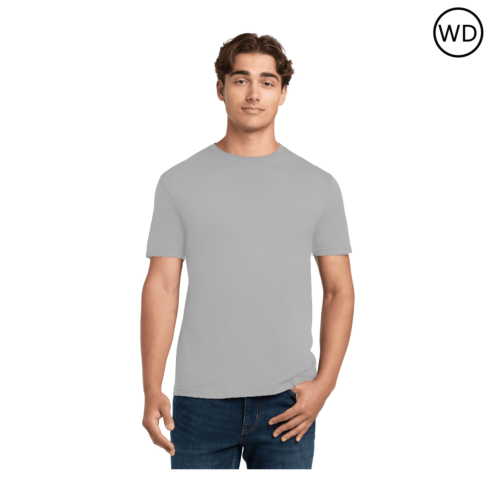 Gildan Men's Softstyle CVC T-Shirt, Crewneck Tee for Crafting, 60/40 ...