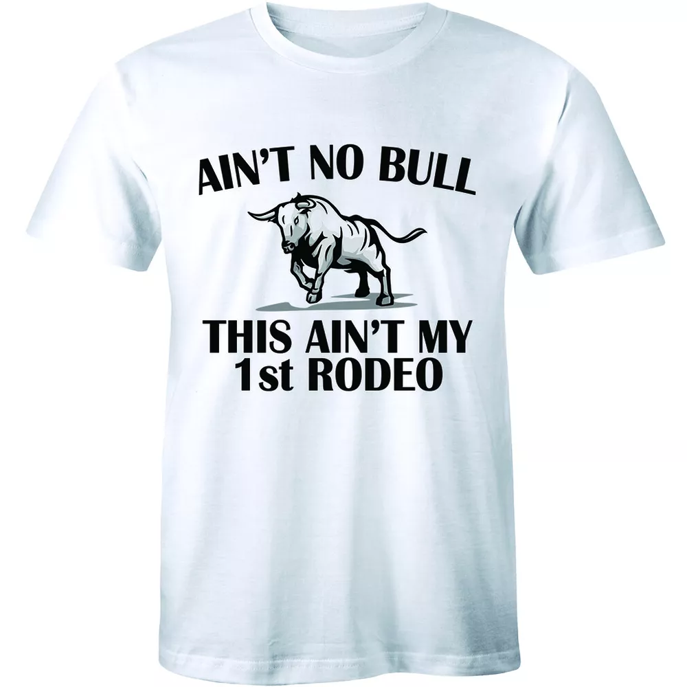 Gildan Men's Vintage Rodeo T Shirt Not My First Rodeo Shirts Wild West ...