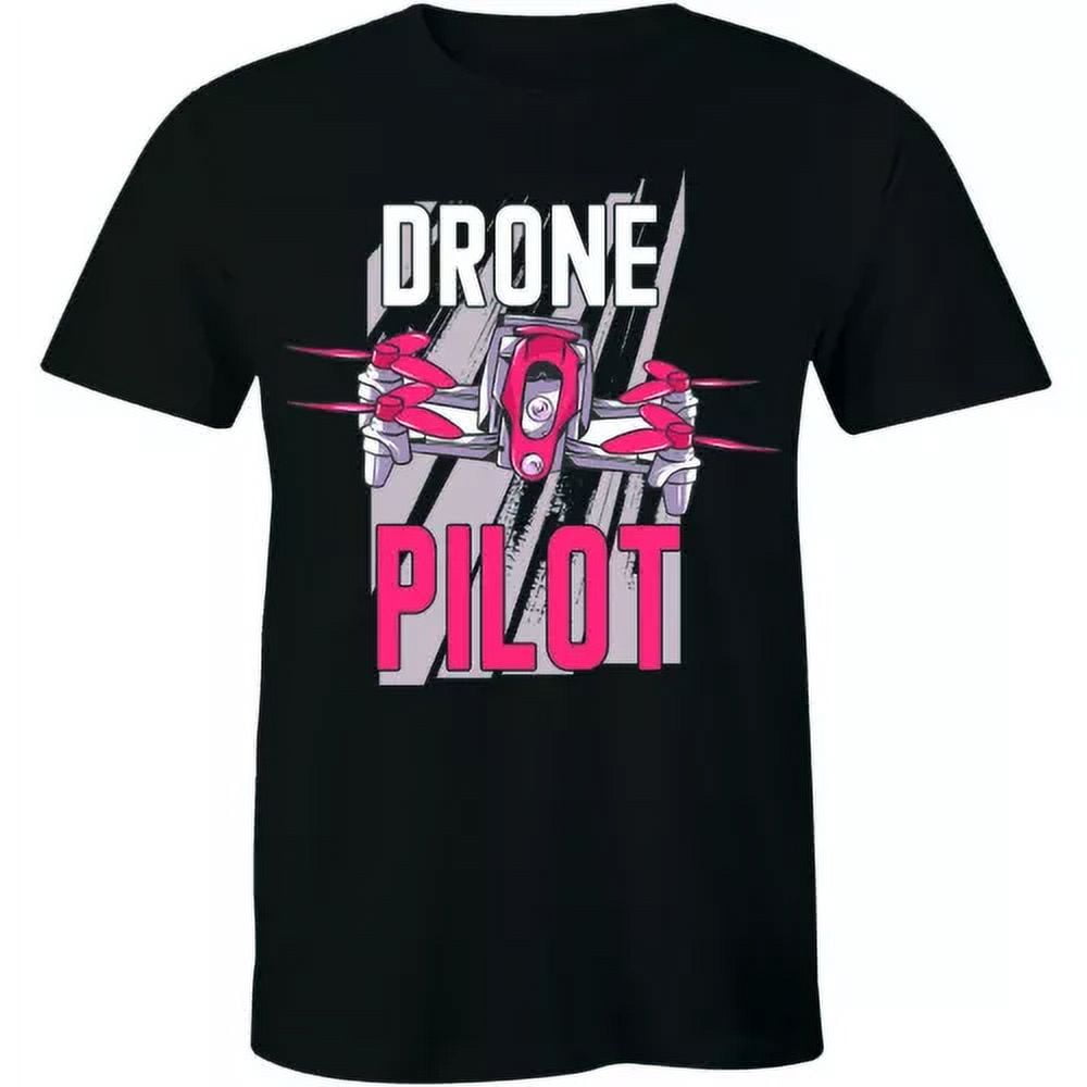 Gildan Mens Drone Pilot T Shirt - Fun Quadcopter Clothing Accessories ...