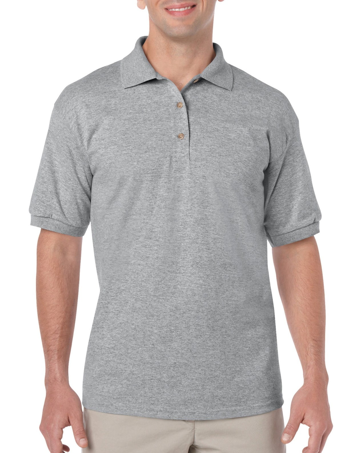 Gildan Mens DryBlend Jersey Sport Shirt , L, Sport Grey - Walmart.com