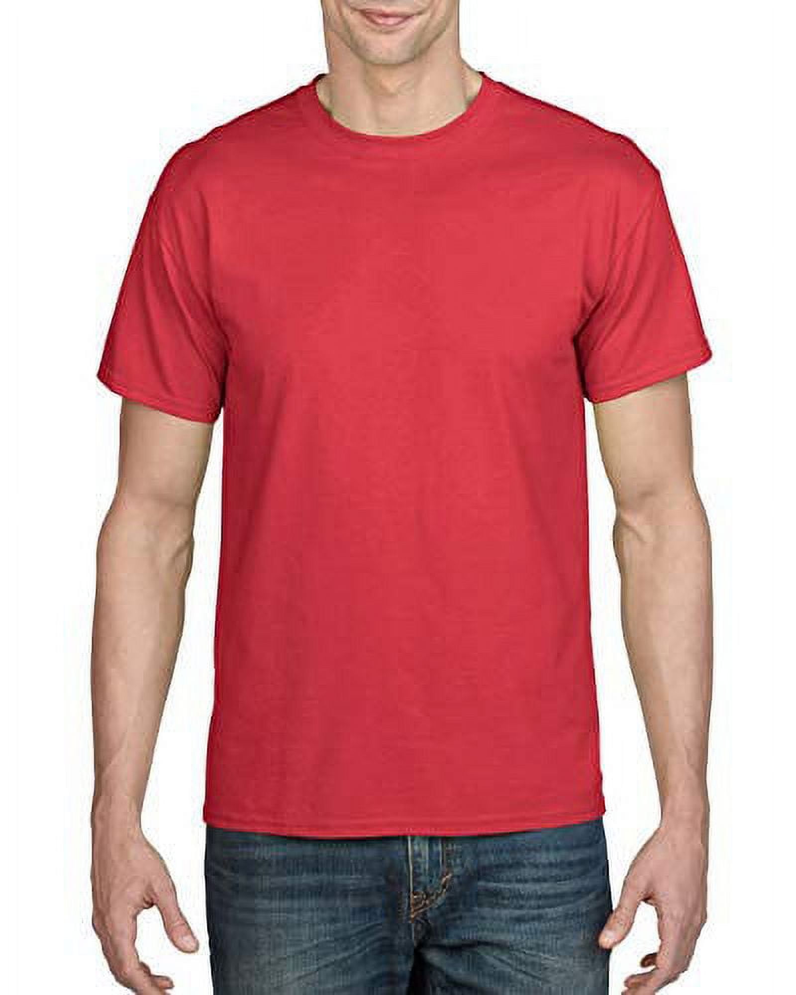 Gildan Mens DryBlend T-Shirt , 3XL, Red (Pack of 2) 2 Red - Walmart.com
