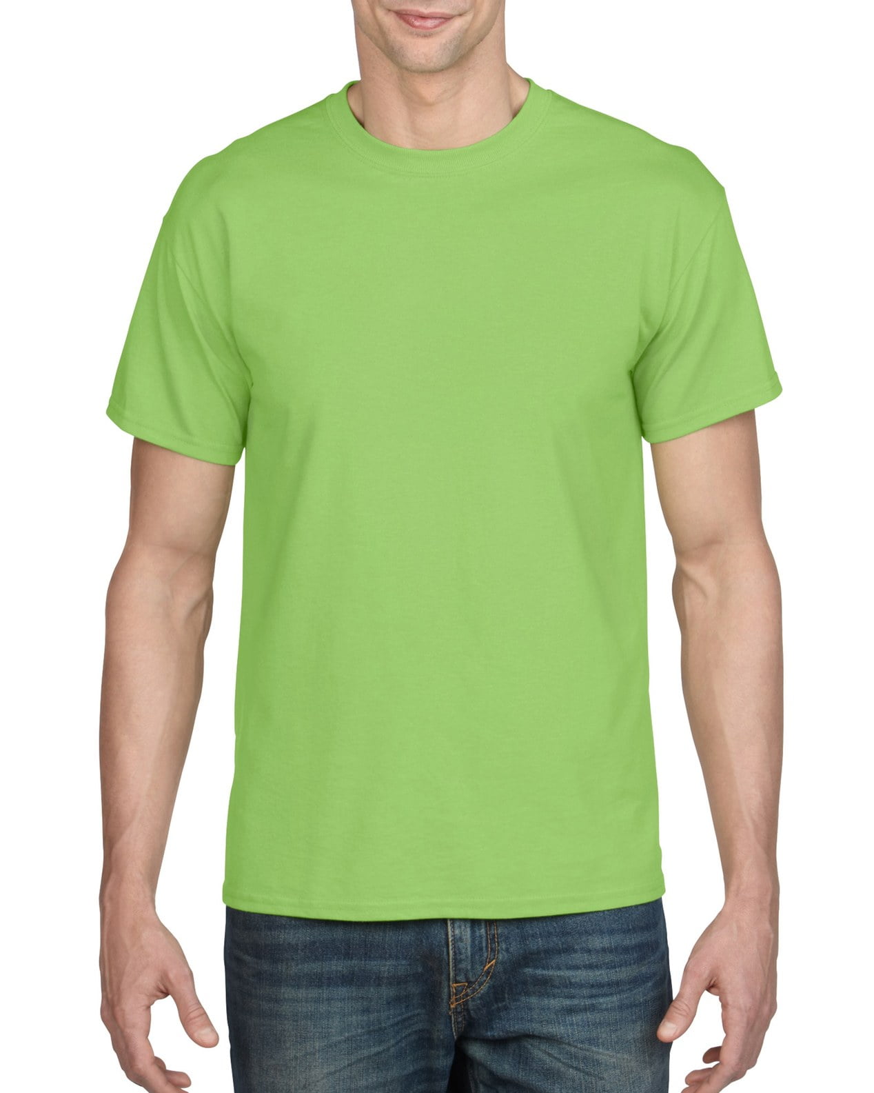 Gildan Mens DryBlend T-Shirt , M, Lime - Walmart.com