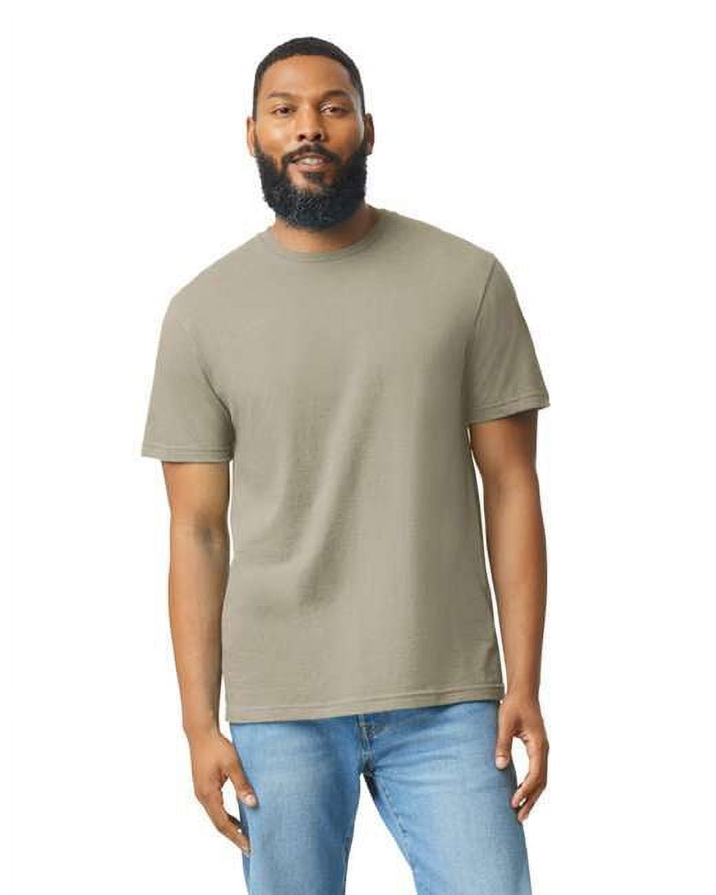 Gildan Mens Softstyle T-Shirt, M, Stone_Blue - Walmart.com