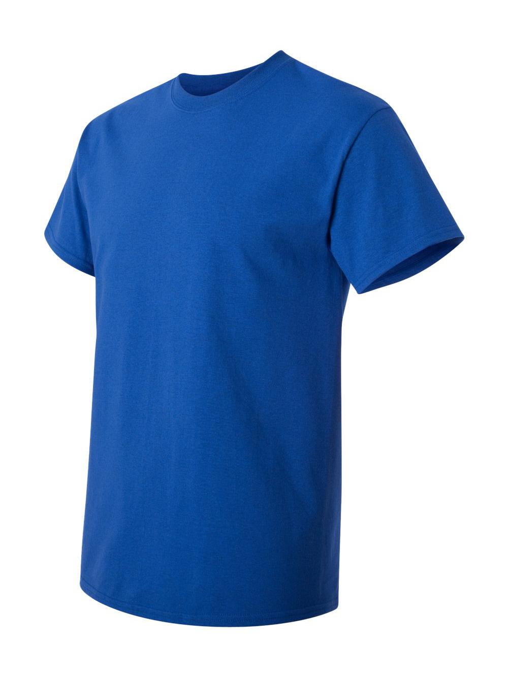 Gildan Men's Ultra Cotton T-Shirt, 6 oz Cotton, Heathers 50/50, Tear ...