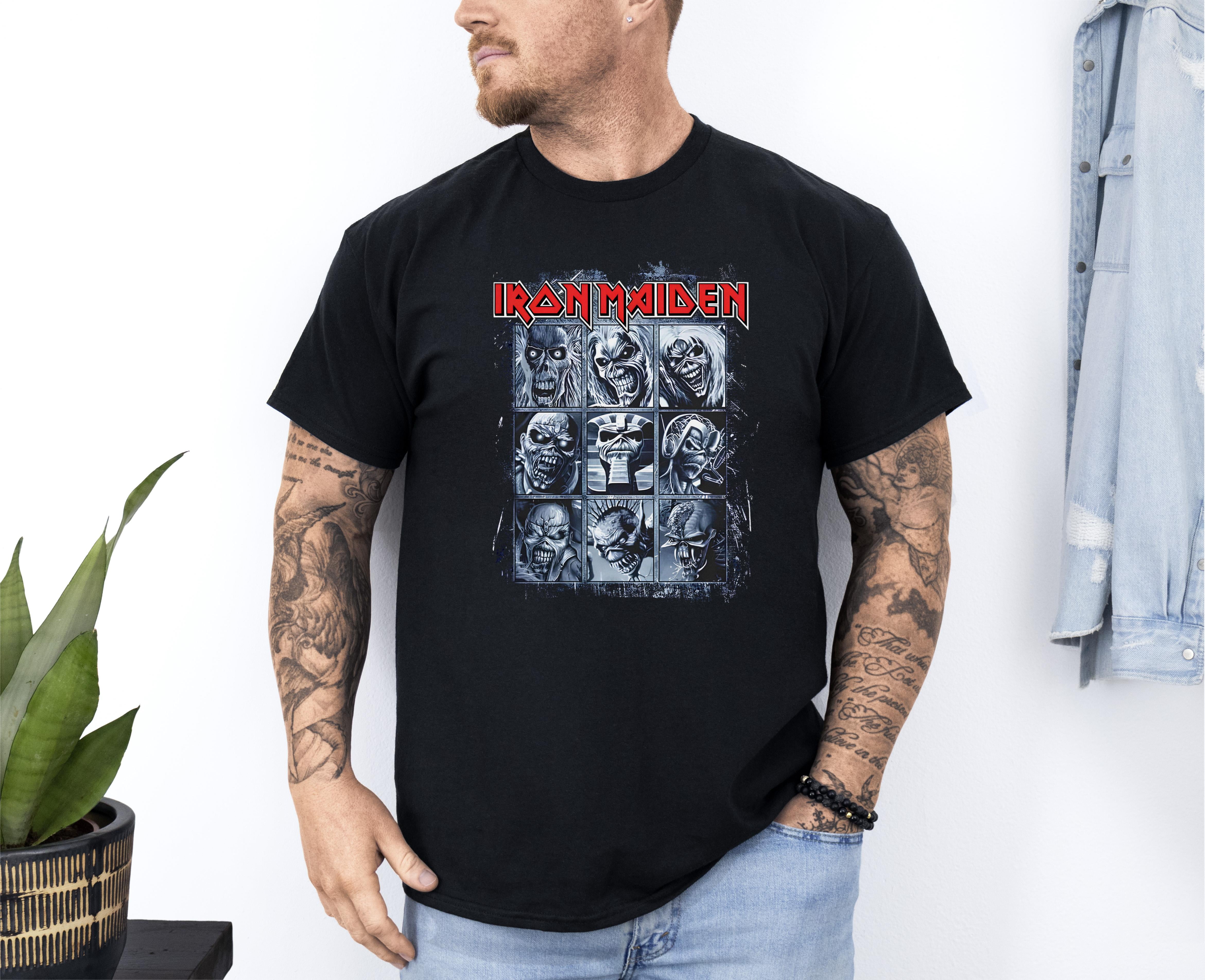Gildan Metal Band-Inspired Graphic Tee, Featuring Iconic Rock Band Design - Walmart.com