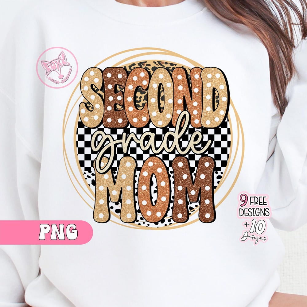 Gildan Mom Leopard Design For School Shirt T-SHIRT, Second Grade ...