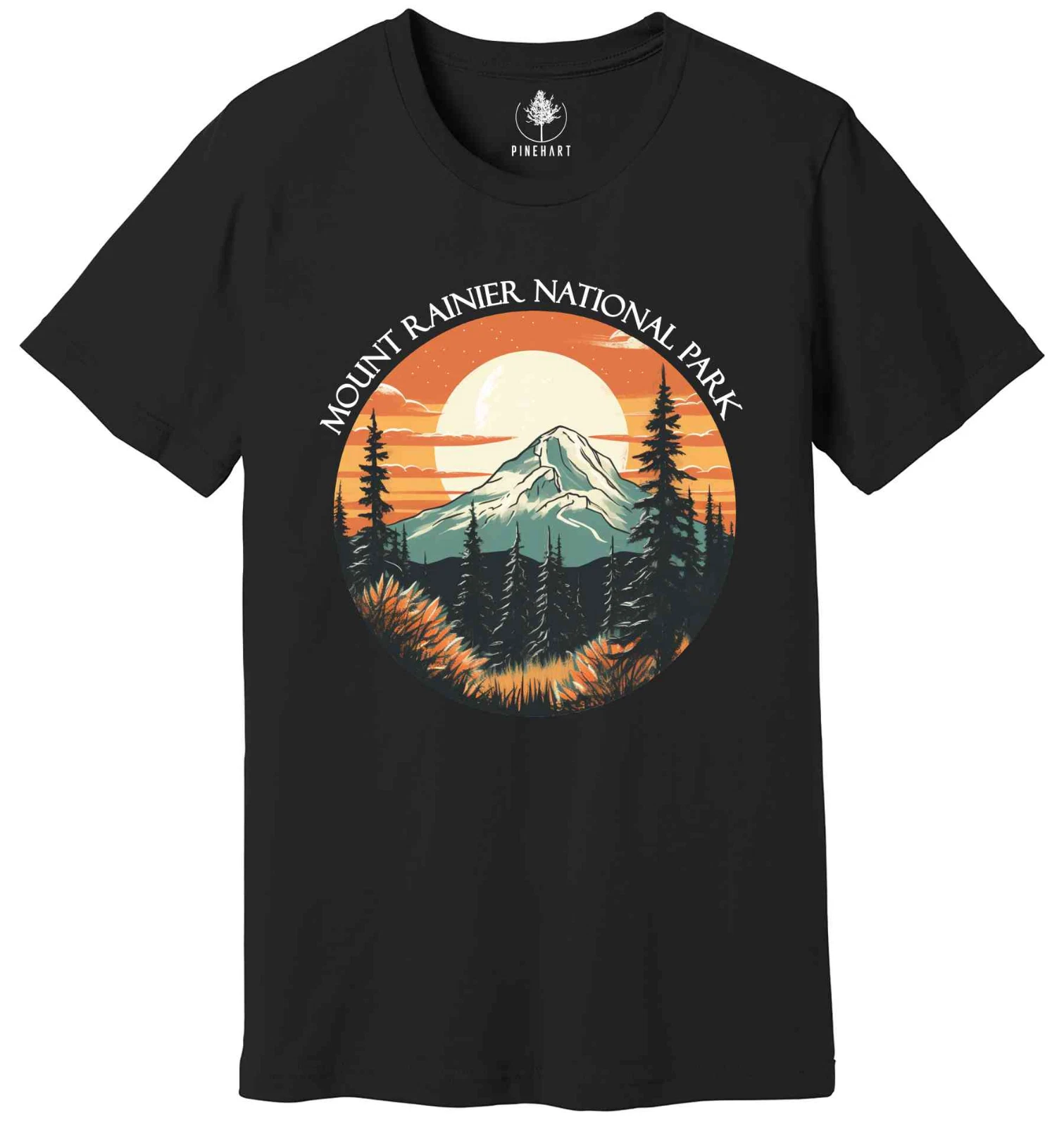 Gildan Mount Rainer National Park Shirt, National Parks Shirt, National ...