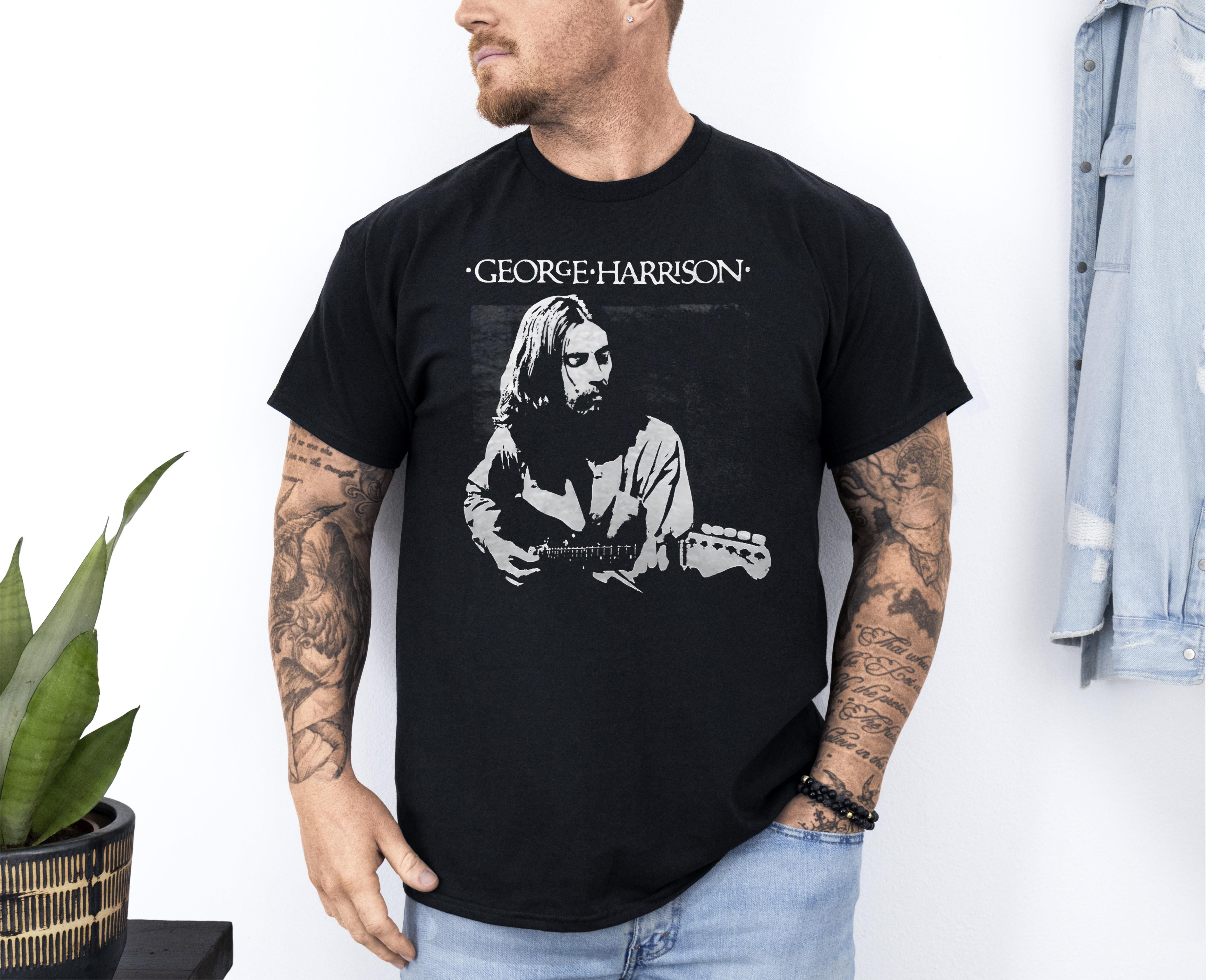 Gildan Music Icon Graphic Tee, Featuring George Harrison Guitar Design ...