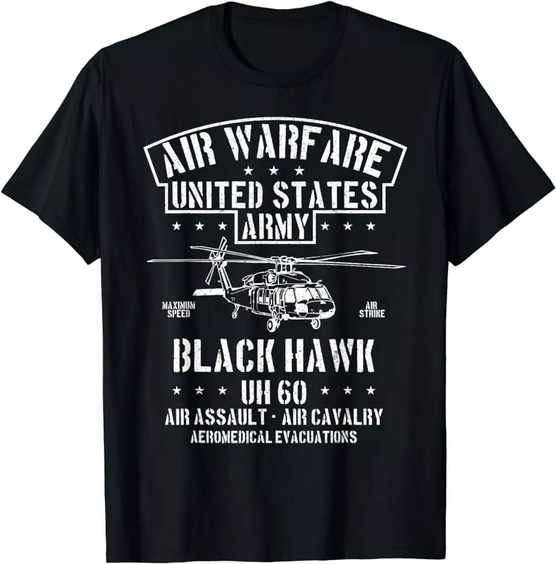 Gildan NEW LIMITED Air Warfare US Army Black Hawk Air Assault Air ...