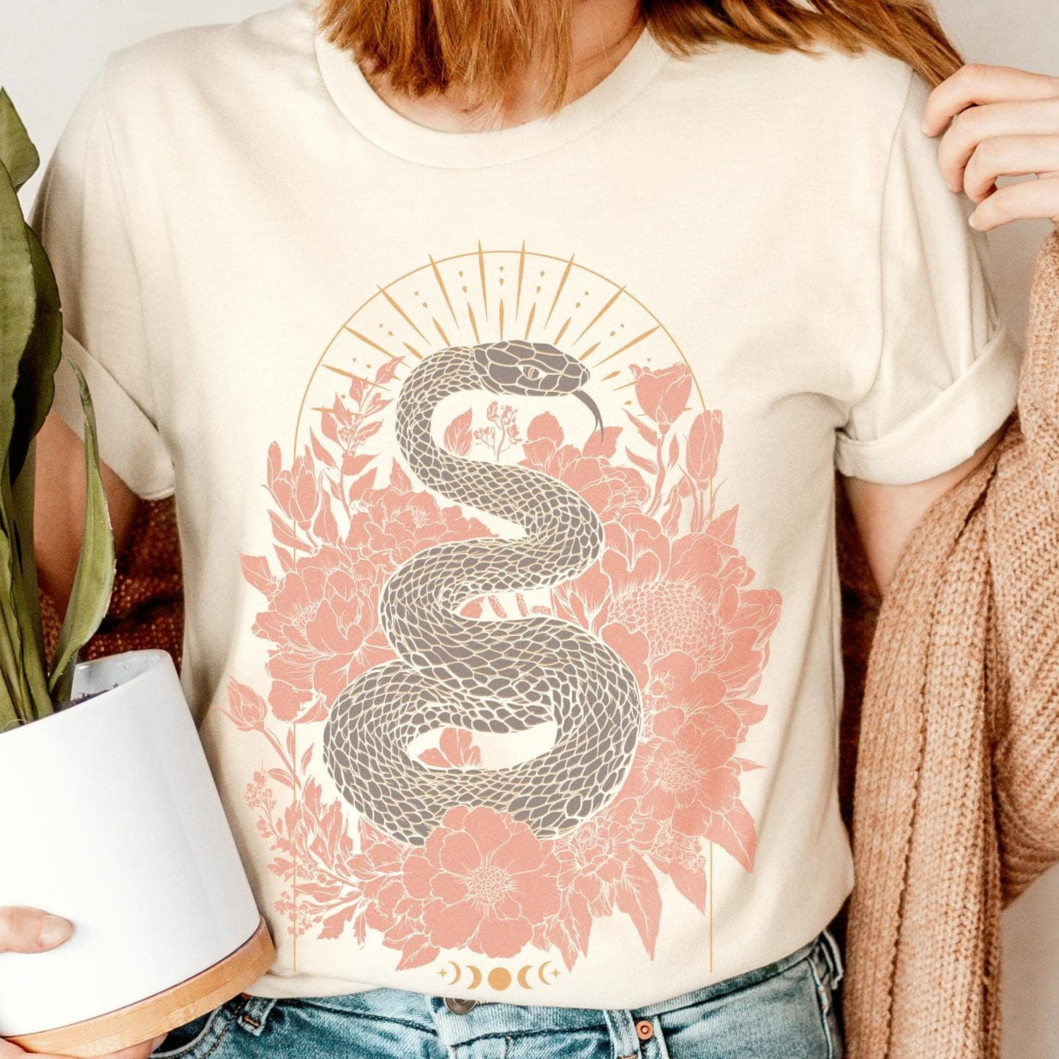 Gildan NEW! Snake T-shirt, Chinese New Year 2025 Snake Gift, Year of ...
