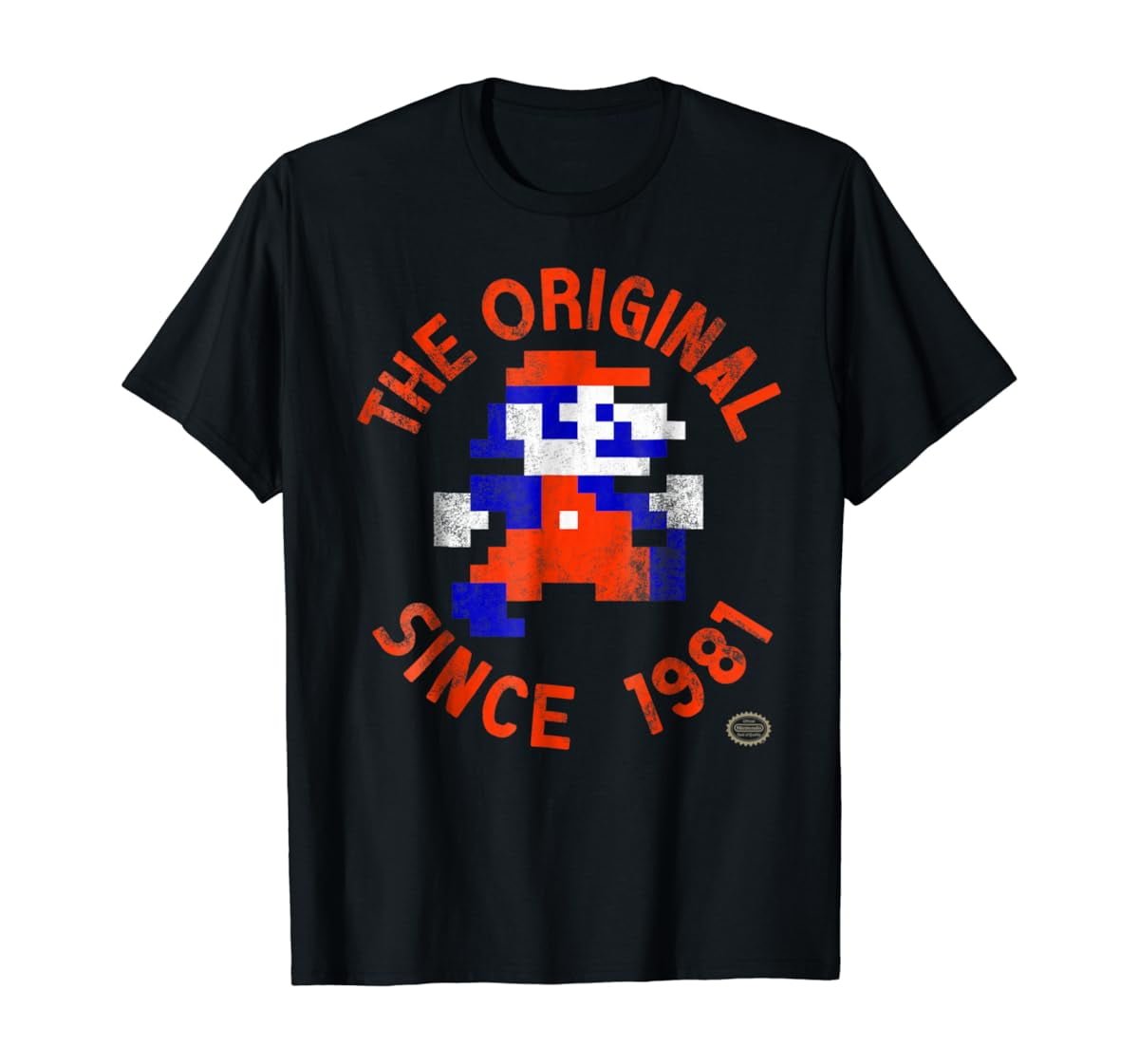Gildan Nintendo Super Mario 8-Bit Original Since 81 Graphic T-ShirtHot ...