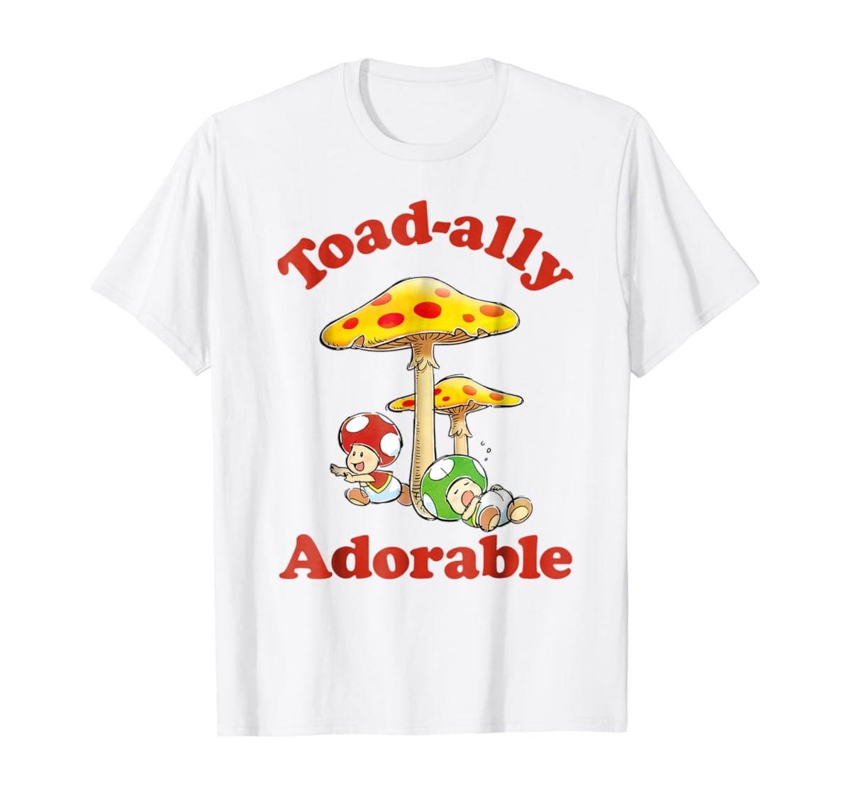 Gildan Nintendo Super Mario Adorable Toads Retro Graphic T-Shirthot ...