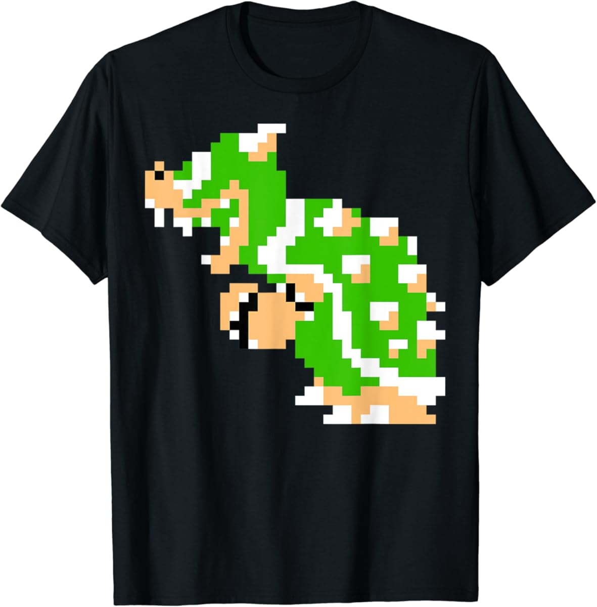 Gildan Nintendo Super Mario Bowser Sprite Side Poster T-Shirthot Trend ...