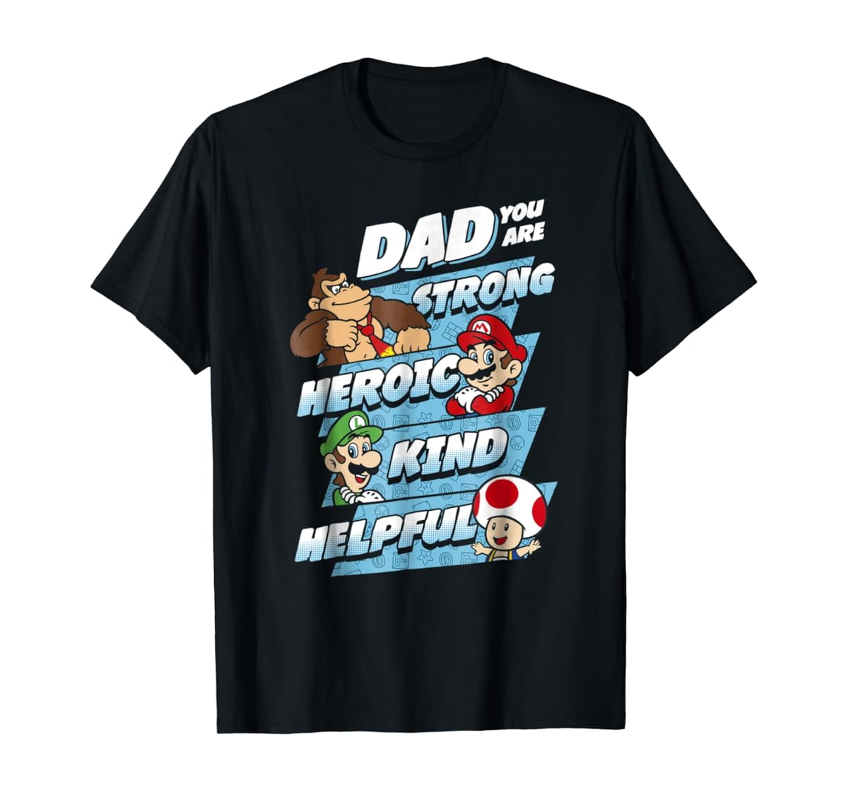 Gildan Nintendo Super Mario Dad You Are Graphic T-ShirtHot Vintage ...
