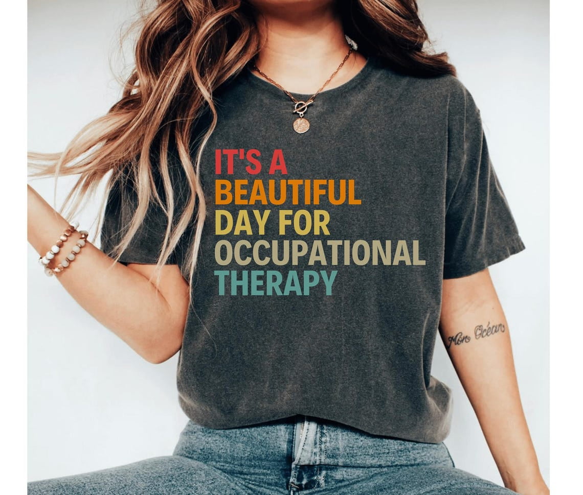 Gildan Occupational Therapy Shirt, Ot Shirt, Occupational Therapist ...