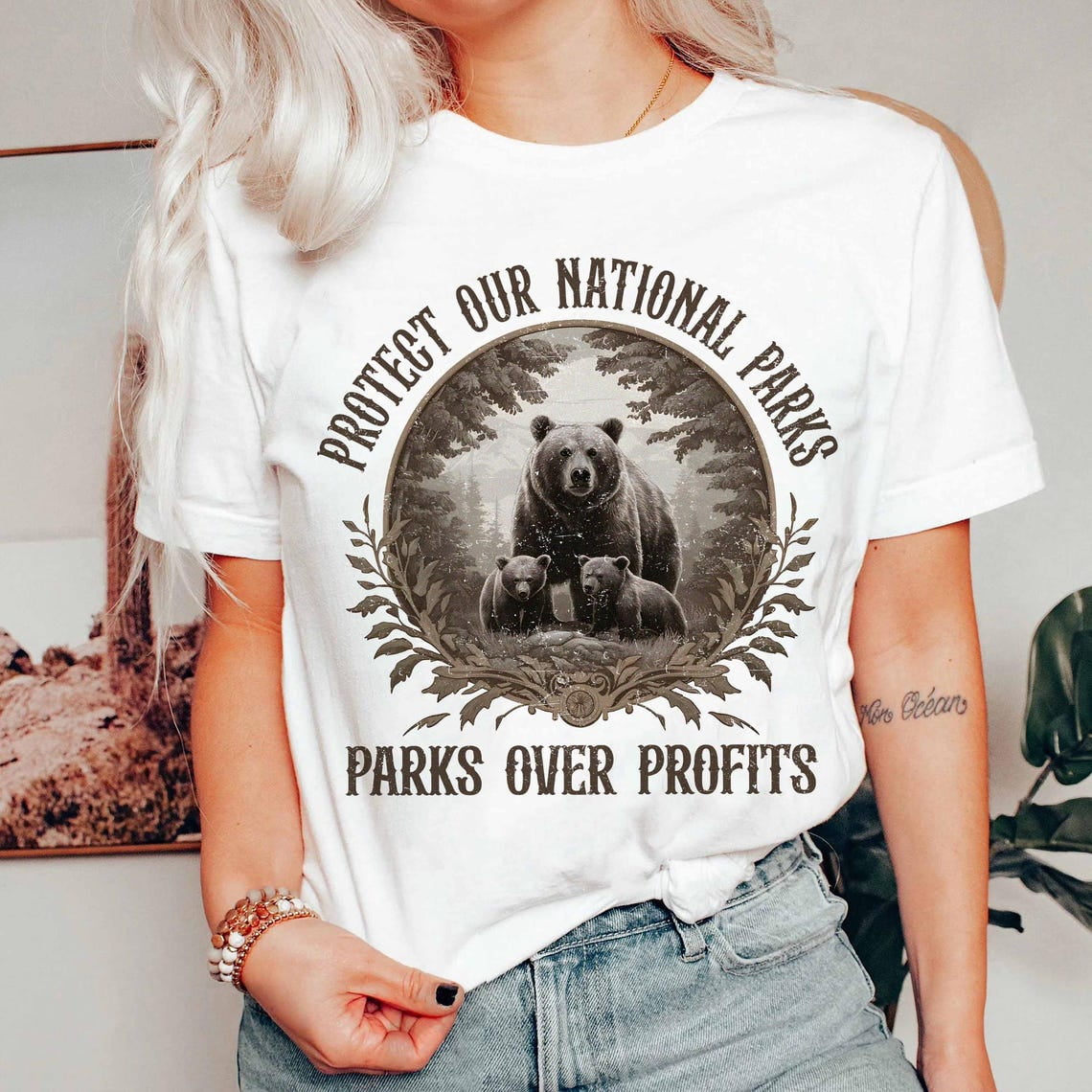 Gildan Parks Over Profit Shirt With National Parks Conservation Message ...