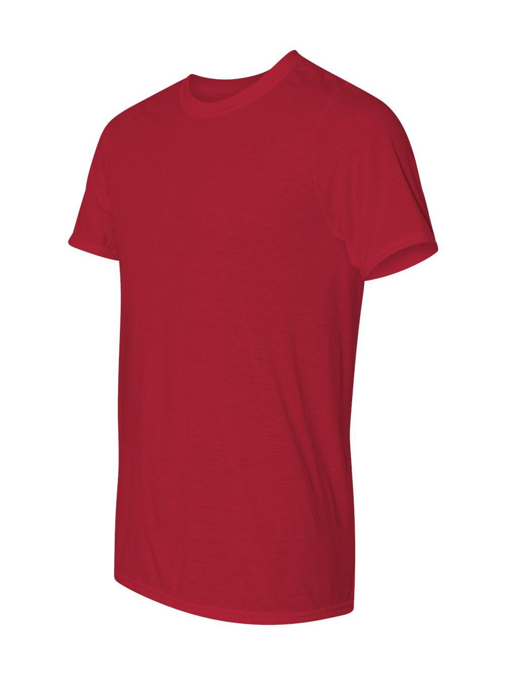 Gildan - Performance T-Shirt - 42000 - Red - Size: L - Walmart.com