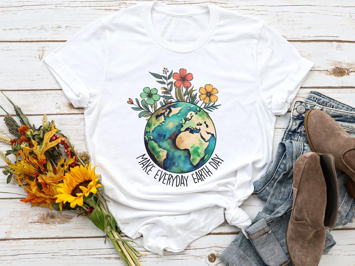 Gildan Planet Care Daily Reminder Shirt With Eco Friendly Message For ...