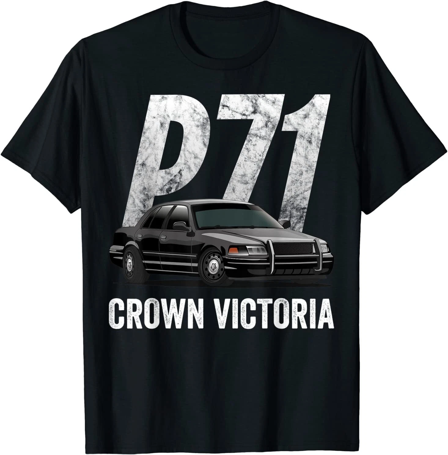 Gildan Police Car Crown Victoria Interceptor P71 Shirt T-Shirt Size S ...