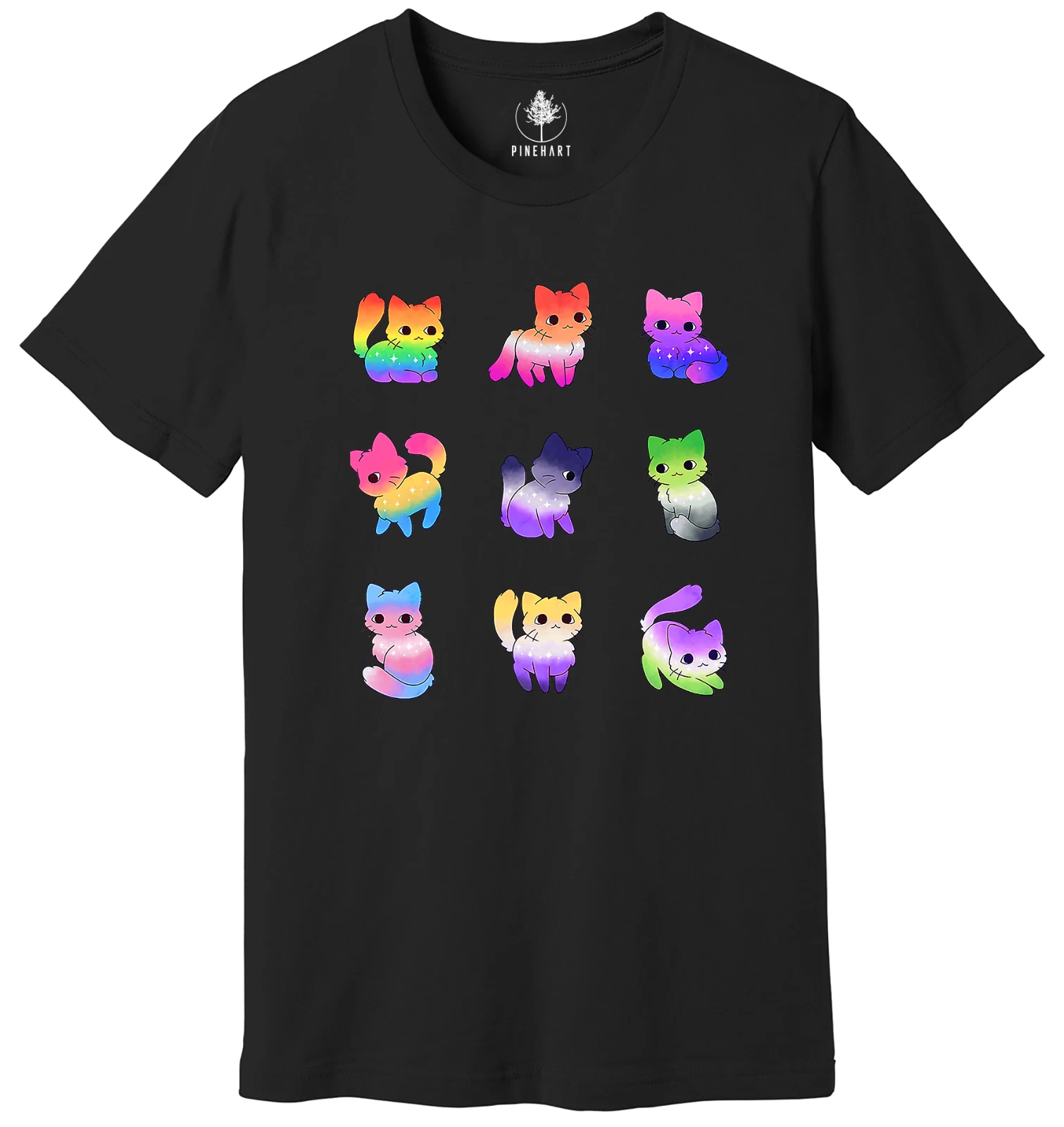 Gildan Rainbow Pride Cat Shirt, Lgbt Supportive Tee, Lgbt Shirt, Pride ...