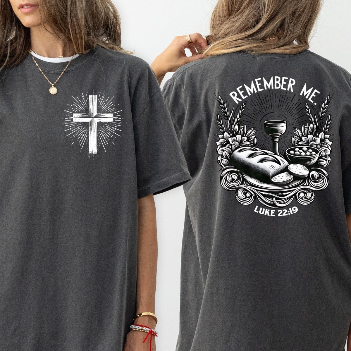 Gildan Remember Me Tee, Faith-Based Christian Shirt With Uplifting ...