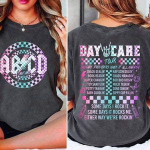 Gildan Retro Daycare Shirt Daycare Tour Shirt Daycare Staff Crew ...