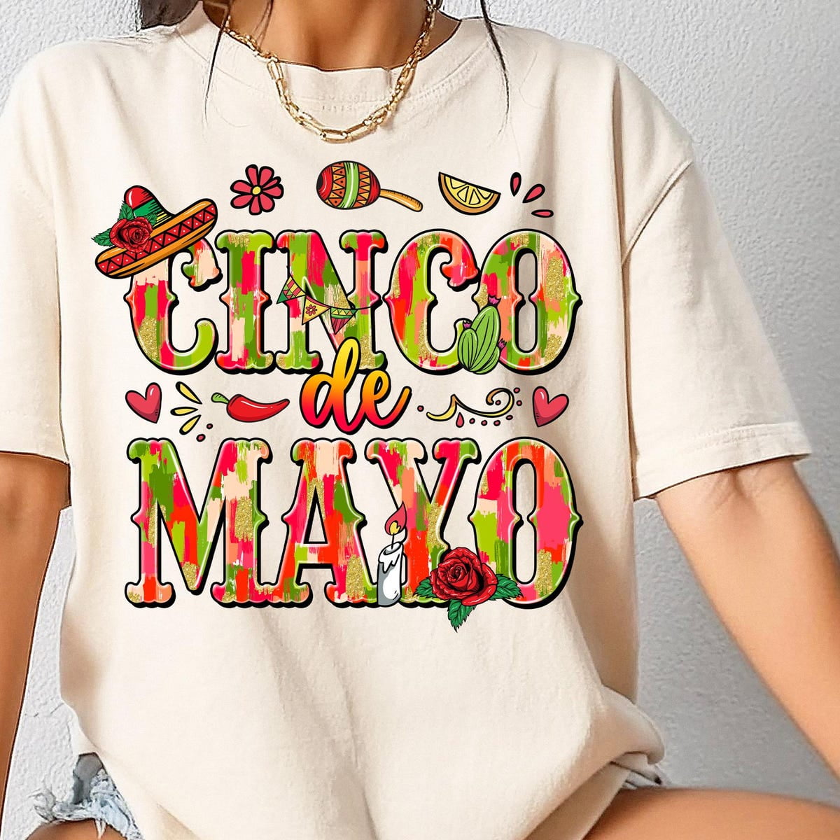 Gildan Retro Fiesta Party Tee, Vintage Mexican Celebration Graphic For ...