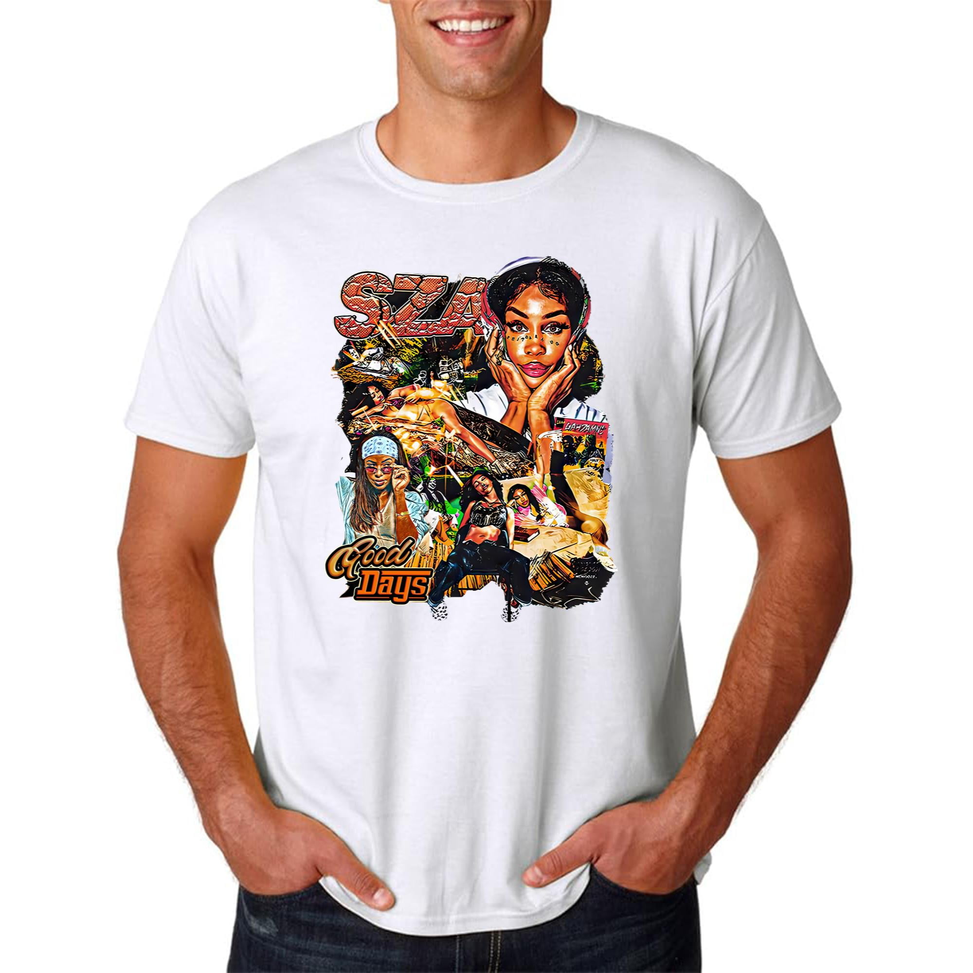 Gildan Retro Music Star-Inspired Graphic Tee, Vintage Rapper Design ...